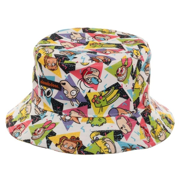 Bioworld | Accessories | Nickelodeon Bucket Hat All Over Print ...